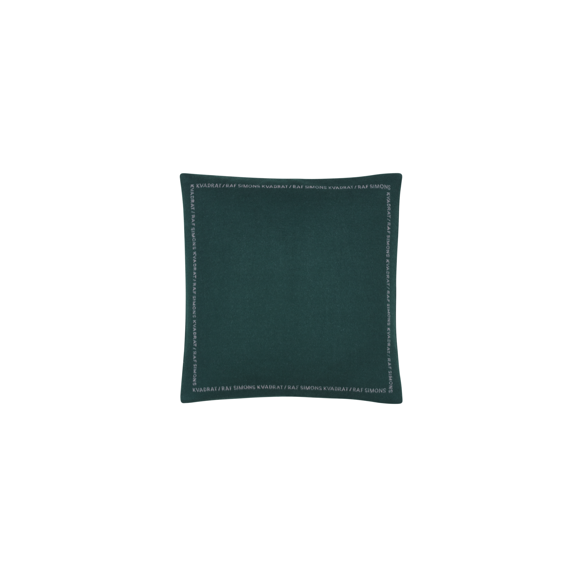 Double face wool cushion